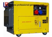 China All Copper 6.5kva Silent Diesel Generator with Electric starter Vertical Engine for sale