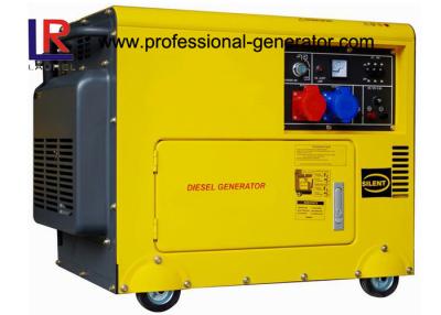 China All Copper 6.5kva Silent Diesel Generator with Electric starter Vertical Engine for sale