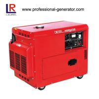 China Small Silent Diesel Generator 4.2kW / 5 kW Low Fuel Consumption Single Phase Air-cooled for sale