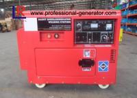 China 180A High Quality 5kw Silent Diesel Welding Generator with 186F Engine Recoil Start for sale