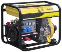 China 1.8kVA Portable Welding Diesel Generator 180A with Vertical 4 - stroke Direct Injection for sale
