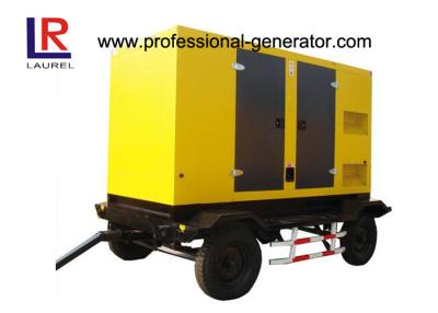 China Trailer Type Diesel Generating Mobile Power Generator 100kva 80kw Soundproof with CUMMINS Engine for sale