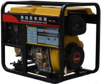 China Air - Cooled Direct Injection 5kw Small Diesel Portable Generator with AVR for sale