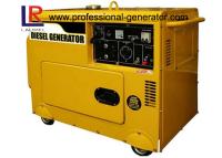 China Single Phase Small 5.5kVA Silent Diesel Generator Low fuel consumption for sale