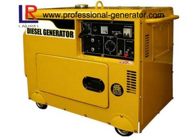 China Single Phase Small 5.5kVA Silent Diesel Generator Low fuel consumption for sale