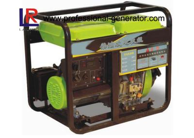 China Soundproof 5kVA Diesel Generator with Air Cooled 4 - Stroke Direct Injection Engine for sale