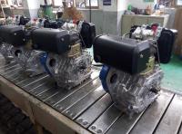 China Single Cylinder Recoil starter 10HP Industrial Diesel Engines with 108% of Rated Rotary Speed for sale