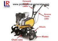 China 196cc 6.5HP Gasoline Small Garden Tiller With 1 Forward 1 Reverse For Farm Cultivator for sale