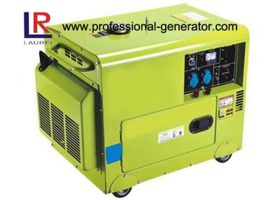 China CE Air - cooled Silent 5kw Diesel Driven Generator with Electric Starting for sale