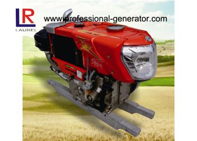 China Single Cylinder Water Cold 12.5HP Industrial Diesel Engines with Horizontal 4 - cycle Direct Injection for sale