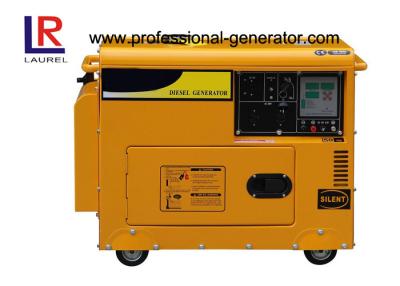 China 5kw Powerful Silent Diesel Generator with Recoil / Electric start , Single / Three phase for sale