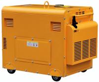 China 5kw Powerful Silent Diesel Generator with Recoil / Electric start , Single / Three phase for sale