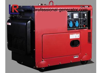 China Battery Powered Electric Start 5kw Diesel Generator With Straight Shaft Coupling for sale