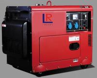 China Battery Powered Electric Start 5kw Diesel Generator With Straight Shaft Coupling for sale