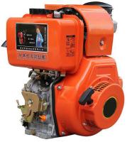 China Air Cooled 12HP Industrial Small Diesel Engine with Recoil or Electric Start , Crankshaft for sale
