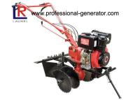 China 3600r / Min 10HP Diesel Power Mini Garden Tiller With Heavy Duty Industial Engine for sale