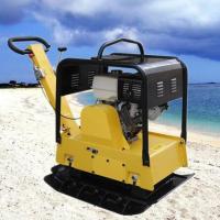 China Hand Held 5.5HP Gasoline Vibrating Plate Compactor for Asphalt  Road Compaction for sale