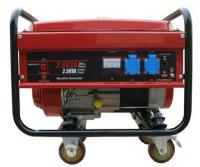 China Home Use 2.8 kw High Efficiency Gasoline Generators with Single Phase , Kick and Electric Start for sale