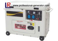 China 220V / 380V Electric Start 5kw Diesel Generator AC 3 Phase with 12V 8.3A Output for sale
