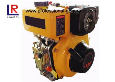 China Air Cooled 4HP Single Cylinder Diesel Engine with Vertical Facing PTO shaft , Pressure Splashed for sale