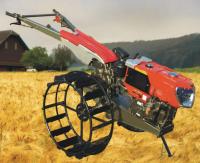 China 8HP - 14HP Farm Walking Tractor Tillers and Cultivators with Diesel Engine Power , 2 Wheel for sale