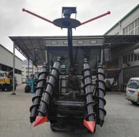 China High Efficient 95.6kw Whole Stalk Combine Sugarcane Harvester with Compact Design for sale