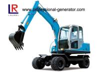 China 45kn Steering 4 Wheel 2200r/Min Multifunction Telescopic Excavator for sale