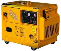 China Professional Gasoline Driven Electric Low Noise Air Cooled Generators Heavy 6KW for sale