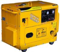 China Professional Gasoline Driven Electric Low Noise Air Cooled Generators Heavy 6KW for sale