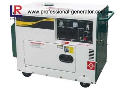 China Silent Type 4.5kw Portable Diesel Generator with Electric Start Low Noise 10HP Engine for sale