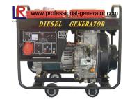 China Open frame Electric Start 3kw Diesel Power Generator with Self excited Constant Voltage for sale