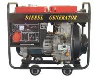 China Open frame Electric Start 3kw Diesel Power Generator with Self excited Constant Voltage for sale