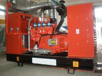 China Wet Cylinder 400V 120kw Industrial Natural Gas Generators with 3 Phase 4 Wire Wind - cooling Alternator for sale