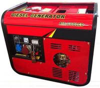 China Double Cylinder Low Fuel Consumption Super Diesel Generator Air-cooled for Home Use for sale
