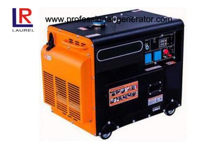 China 4 Stroke Electric Start 5kw Diesel Power Generators With AVR , Low Oil Alarm System Air Cooled for sale