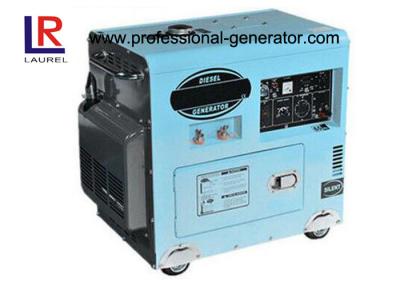 China 3000rpm / 3600rpm 6KW AC Single phase Air-cooled Diesel Generator Electric Start for sale