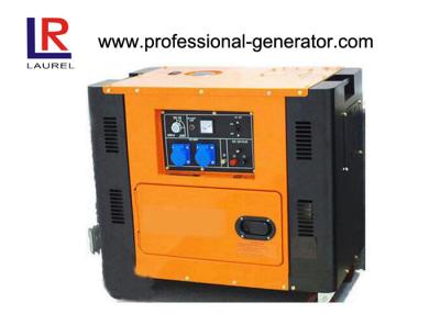China Square Type Silent Diesel Generator Electric Start Low Oil Alarm 4.5 kW - 5kW for sale