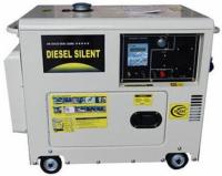 China Copper Alternator 6.5KVA Diesel Powered Generator Air-cooled with ATS Electric Starter for sale