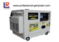 China Copper Alternator 6.5KVA Diesel Powered Generator Air-cooled with ATS Electric Starter for sale