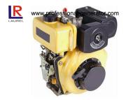 China Direct injection Industrial Diesel Engines , Air Cooled Diesel Engines 4 Hp Crankshaft / Camshaft for sale