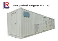 China Electrical Motor 50 / 60Hz Container Genset Power Station Diesel 500kVA - 3000kVA for sale