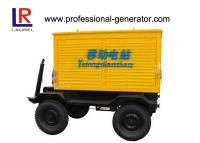 China 80kW / 100KVA Mobile Power Generator Sets 60Hz , 4 Cylinders Closed Water Cooled for sale