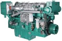 China Marine Diesel Engines 112 Kw 152 HP For Boat With Four Stroke Binary Cooling for sale
