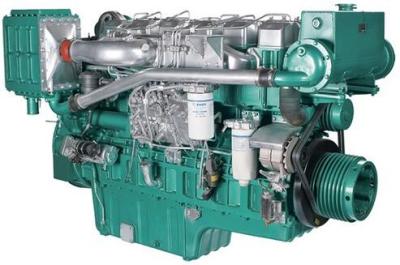 China Marine Diesel Engines 112 Kw 152 HP For Boat With Four Stroke Binary Cooling for sale