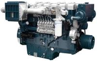 China Marine Diesel Engines 112 Kw 152 HP For Boat With Four Stroke Binary Cooling for sale