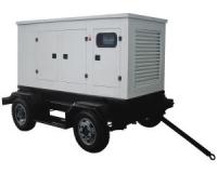 China Water Cooled 30kw Mobile Trailer Mounted Diesel Generator , Customised  Available for sale