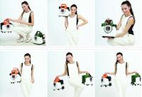 China Super Silent 1kw Inverter Gasoline Generators with Single Cylinder 2 Stroke for sale