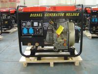 China 4 Stroke Single Cylinder 2.2kVA Portable Diesel Welding Generator with Single Phase for sale