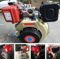 China 20HP Air Cooled V Twin Industrial Diesel Engines with Counterclockwise , Facing PTO Shaft for sale