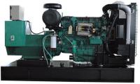 China Open Type 6 Cylinder 165kw Open Diesel Generator Genset with Deepsea Controller , 3 Phase and 4 Wires for sale